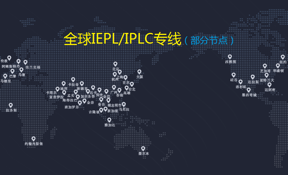 IPLC/IEPL全球专线（独享带宽）_云话事全球云专线